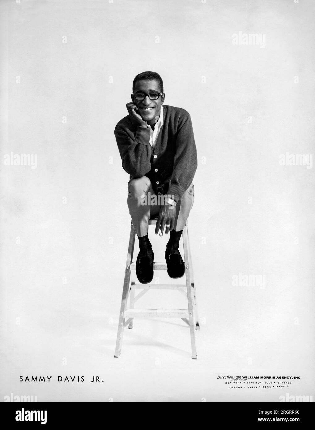 United States: c. 1955 A promotional photograph by the William Morris ...