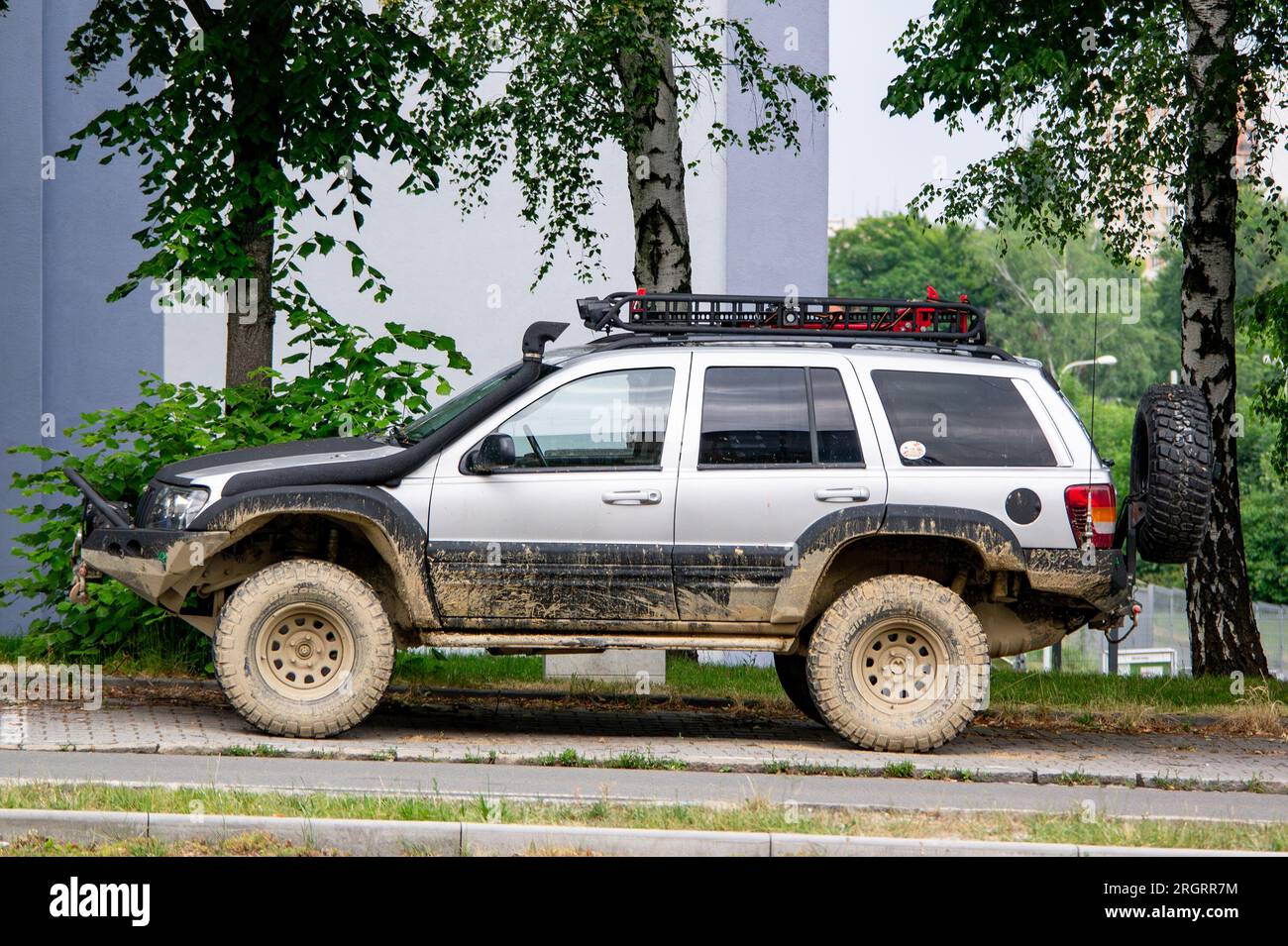 OSTRAVA, CZECH REPUBLIC - JUNE 21, 2023: Jeep Grand Cherokee (2nd ...