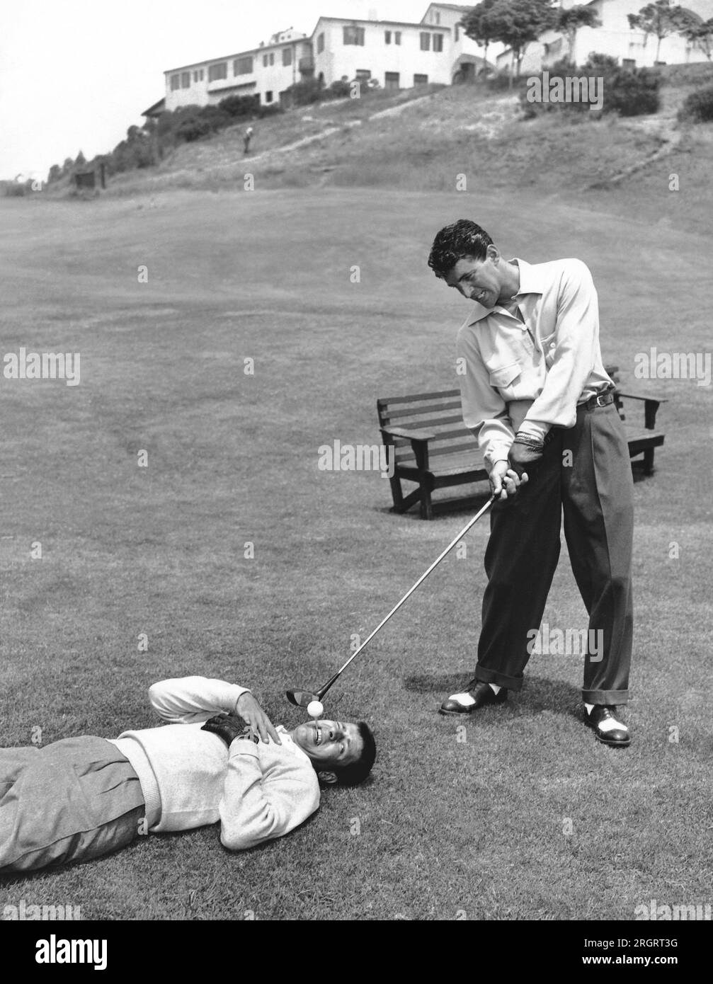 Dean martin golf hi-res stock photography and images - Alamy