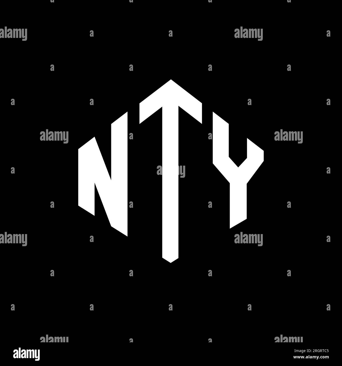 Nty logo design Black and White Stock Photos & Images - Alamy
