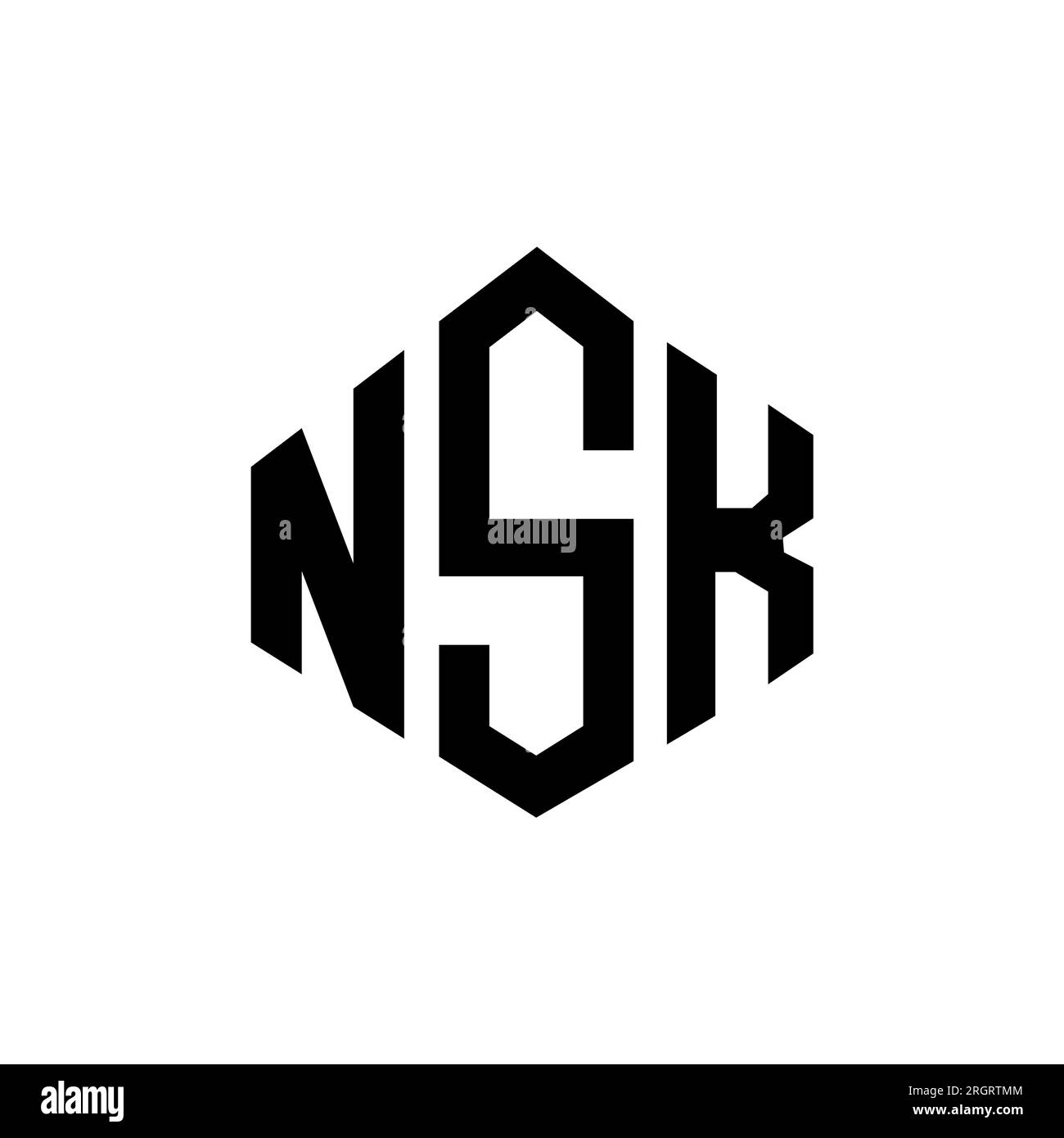 Nsk letter Stock Vector Images - Alamy