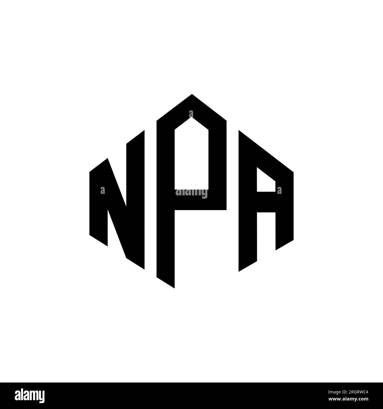 Npa logo design Black and White Stock Photos & Images - Alamy
