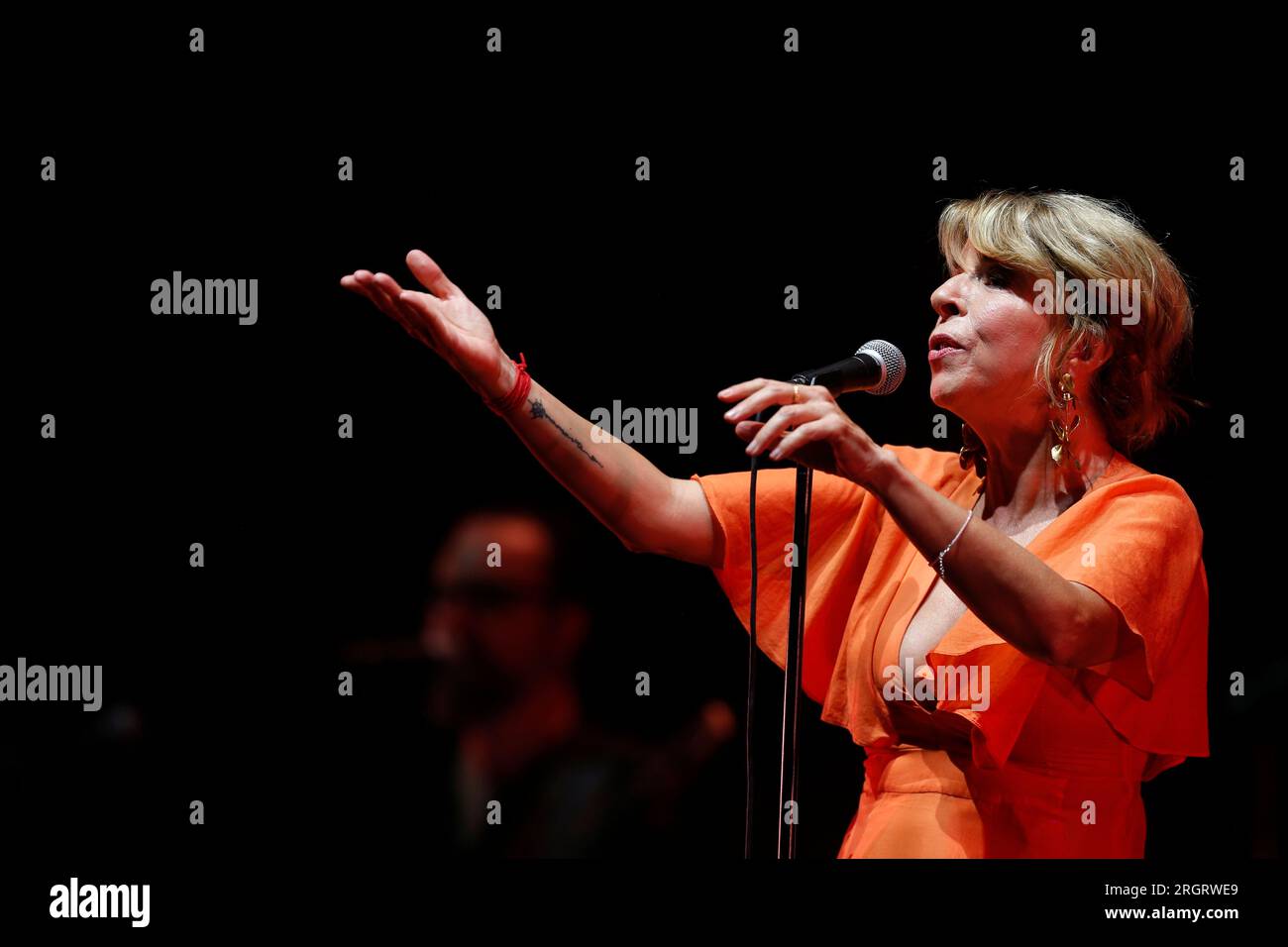 August 10, 2023, Madrid, Madrid, Spain: The Spanish singer and ...