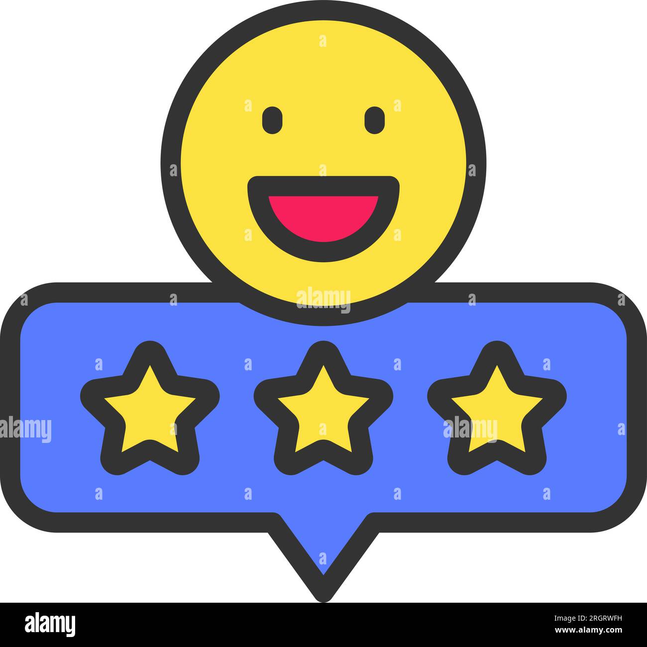 Good Review Icon image. Suitable for mobile application Stock Vector ...