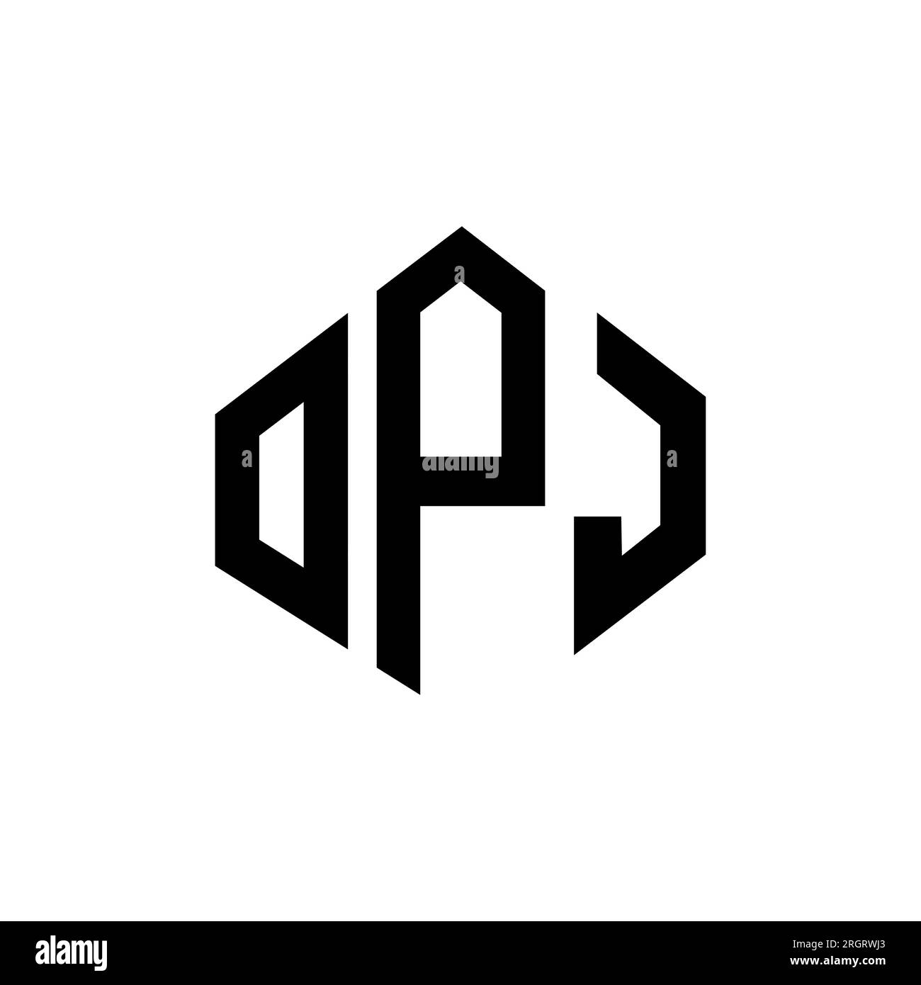 Opj hexagon Stock Vector Images - Alamy