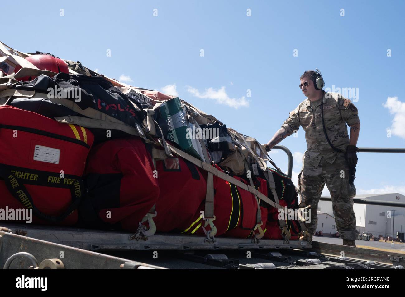 Honolulu, Hawaii, USA. 10th Aug, 2023. Staff Sgt. Trevor Connors, 154th ...