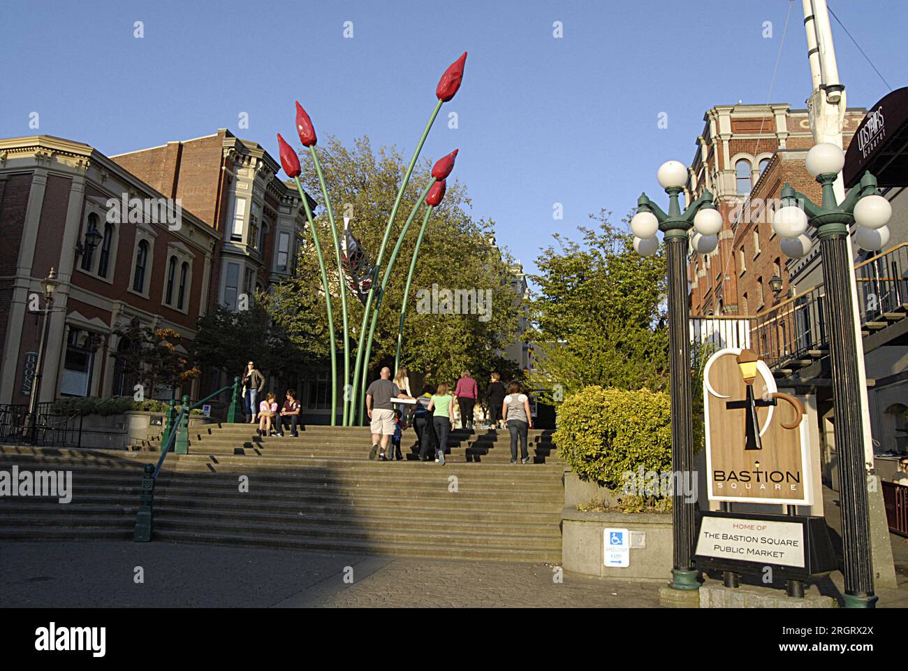 VICTORIA /BRITISH COLUMBIA / CANADA Daily life at Victoria city ...