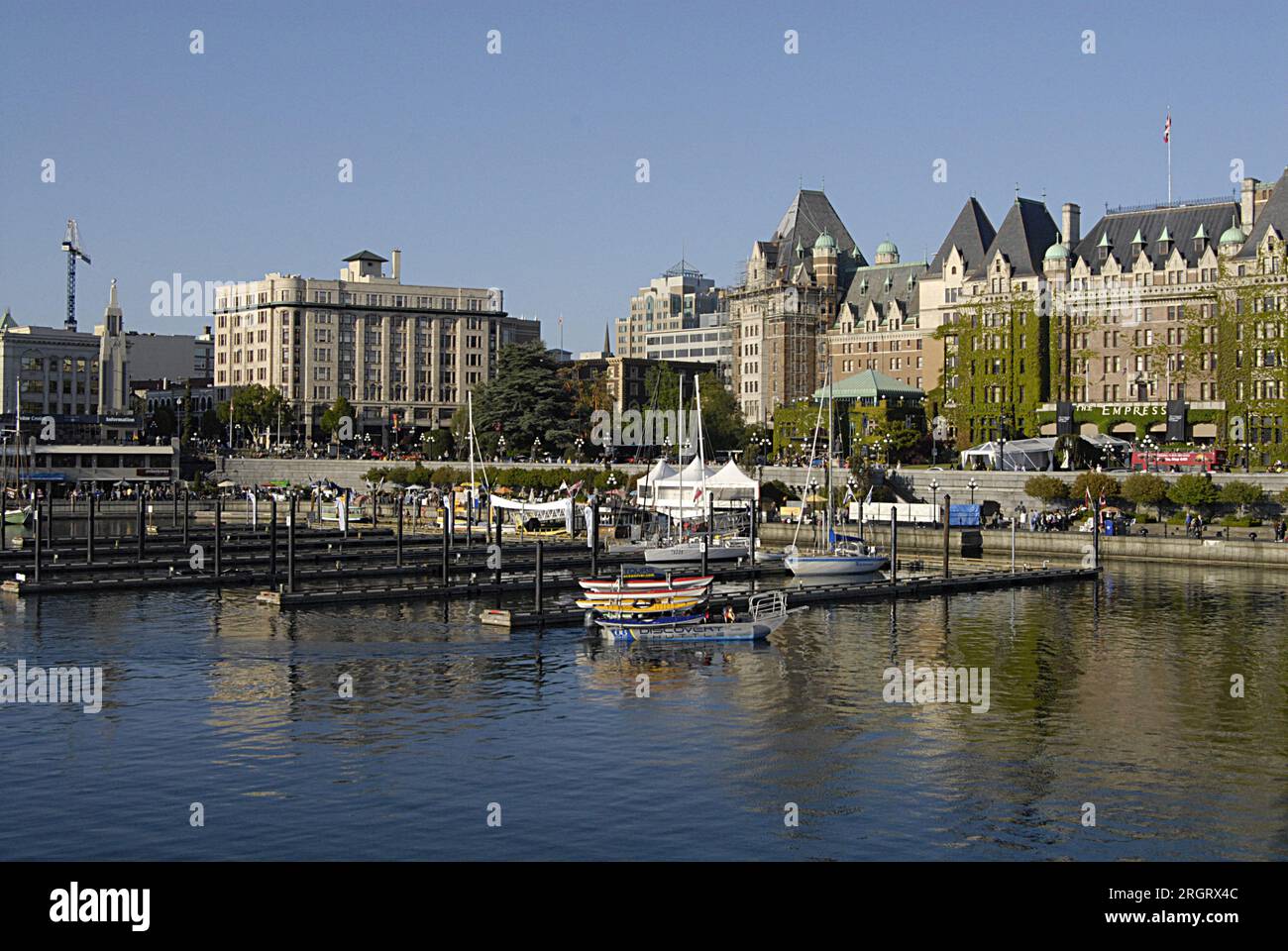 VICTORIA /BRITISH COLUMBIA / CANADA Daily life at Victoria city ...