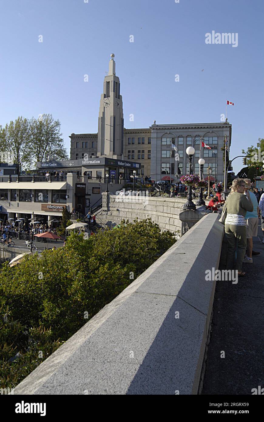 VICTORIA /BRITISH COLUMBIA / CANADA Daily life at Victoria city ...