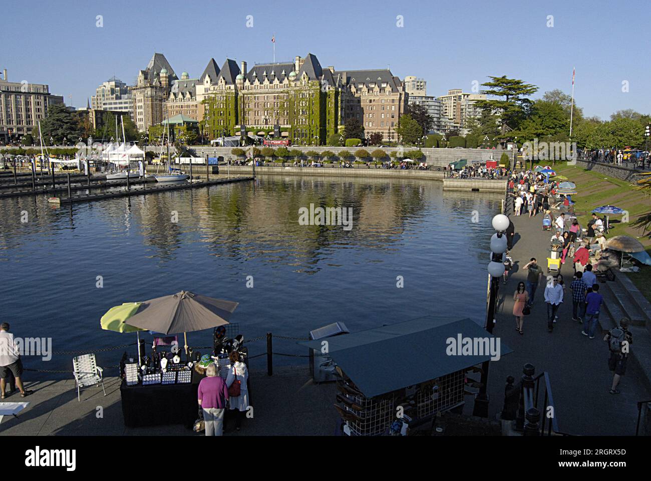 VICTORIA /BRITISH COLUMBIA / CANADA Daily life at Victoria city ...