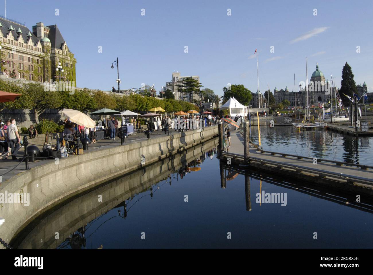 VICTORIA /BRITISH COLUMBIA / CANADA Daily life at Victoria city ...