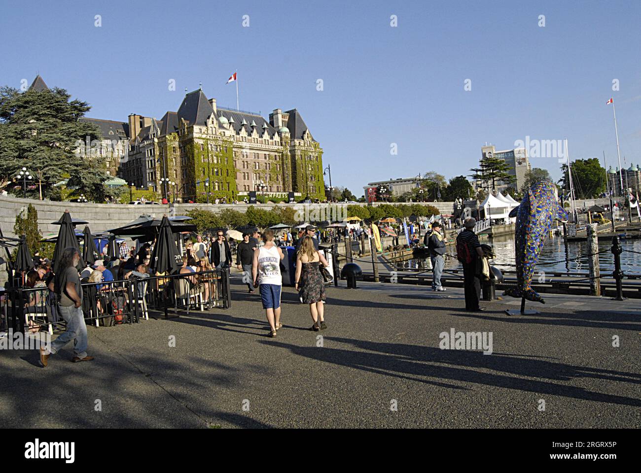 VICTORIA /BRITISH COLUMBIA / CANADA Daily life at Victoria city ...