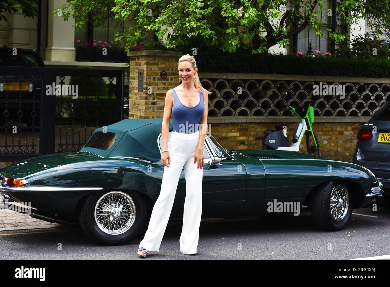Singer-songwriter Leila Russack, Aka Miss Zagato Seen Out And About ...