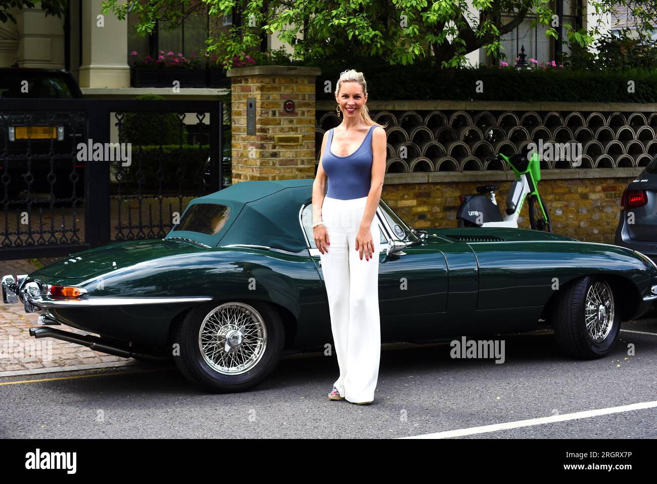 Singer-songwriter Leila Russack, Aka Miss Zagato Seen Out And About ...
