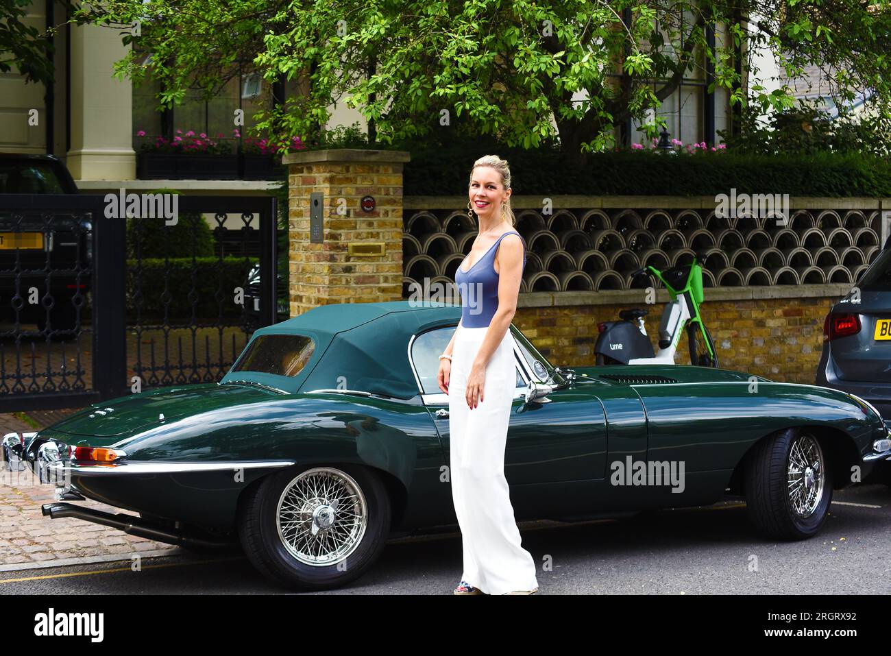 Singer-songwriter Leila Russack, Aka Miss Zagato Seen Out And About ...