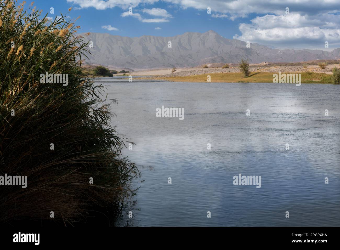 The orange river in Namibia Stock Photo - Alamy