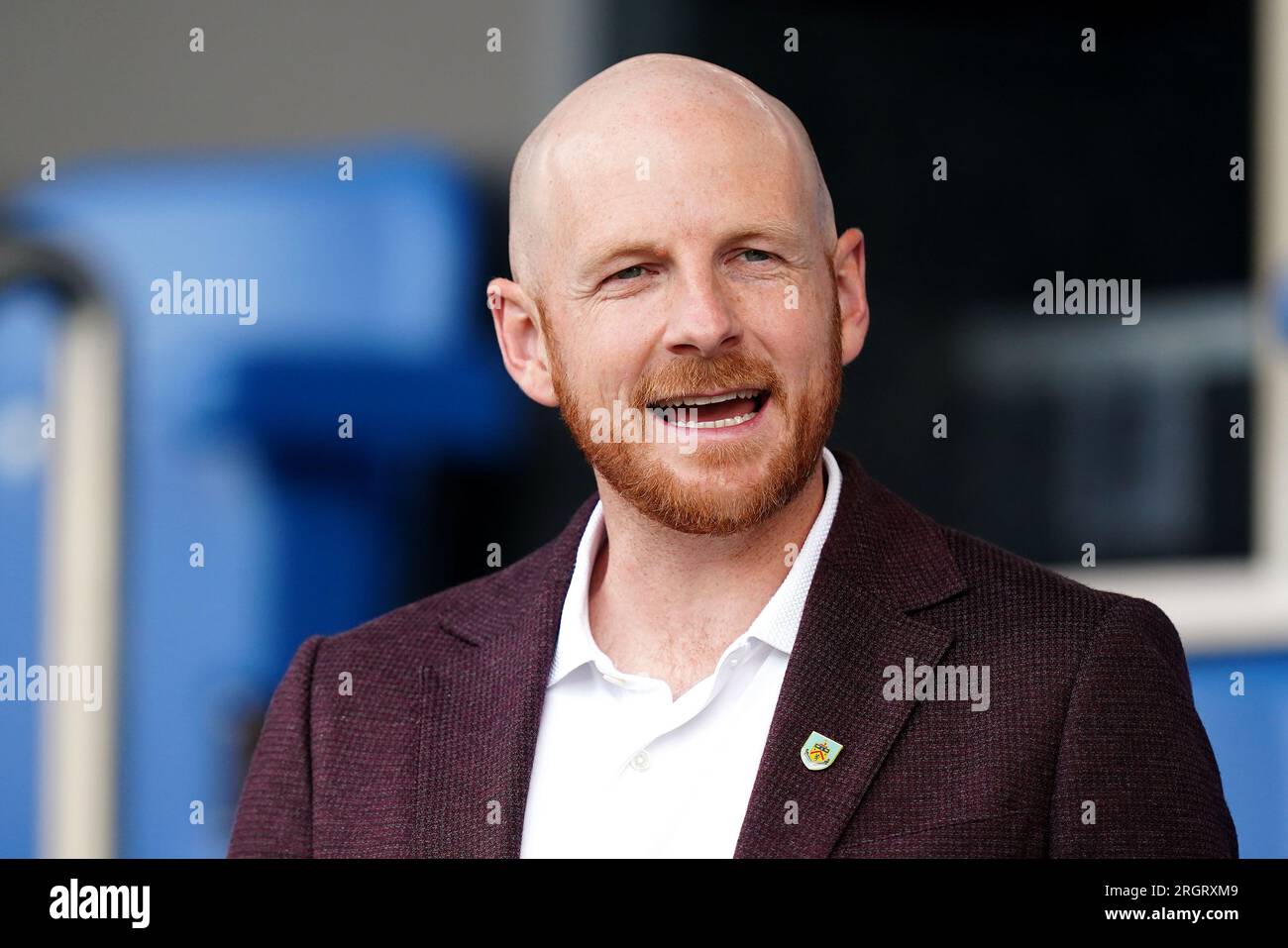 Burnley investor and member of Dude Perfect, Garrett Hilbert before the ...
