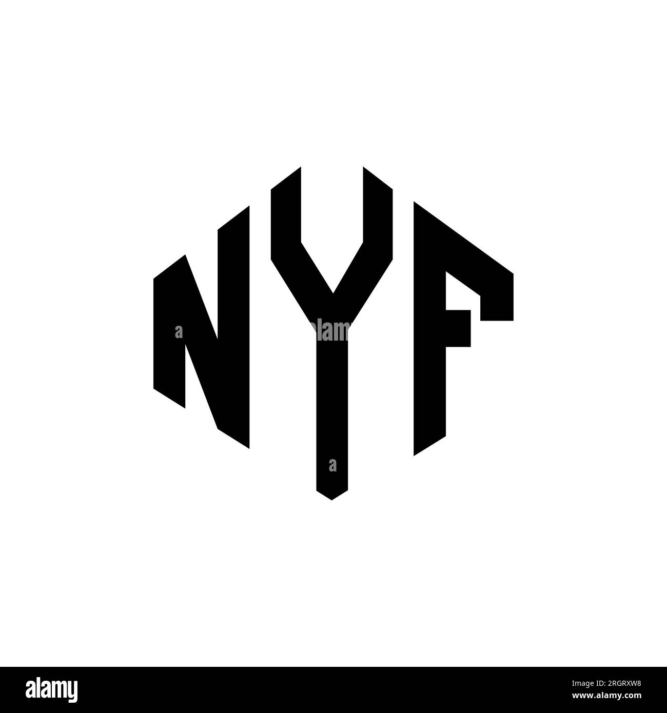 Nyf logo design hi-res stock photography and images - Alamy