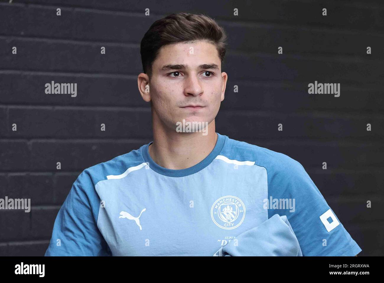 Julian alvarez manchester city 2023 hi-res stock photography and images ...
