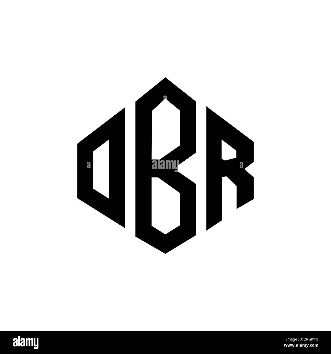 Obr logo design hi-res stock photography and images - Alamy