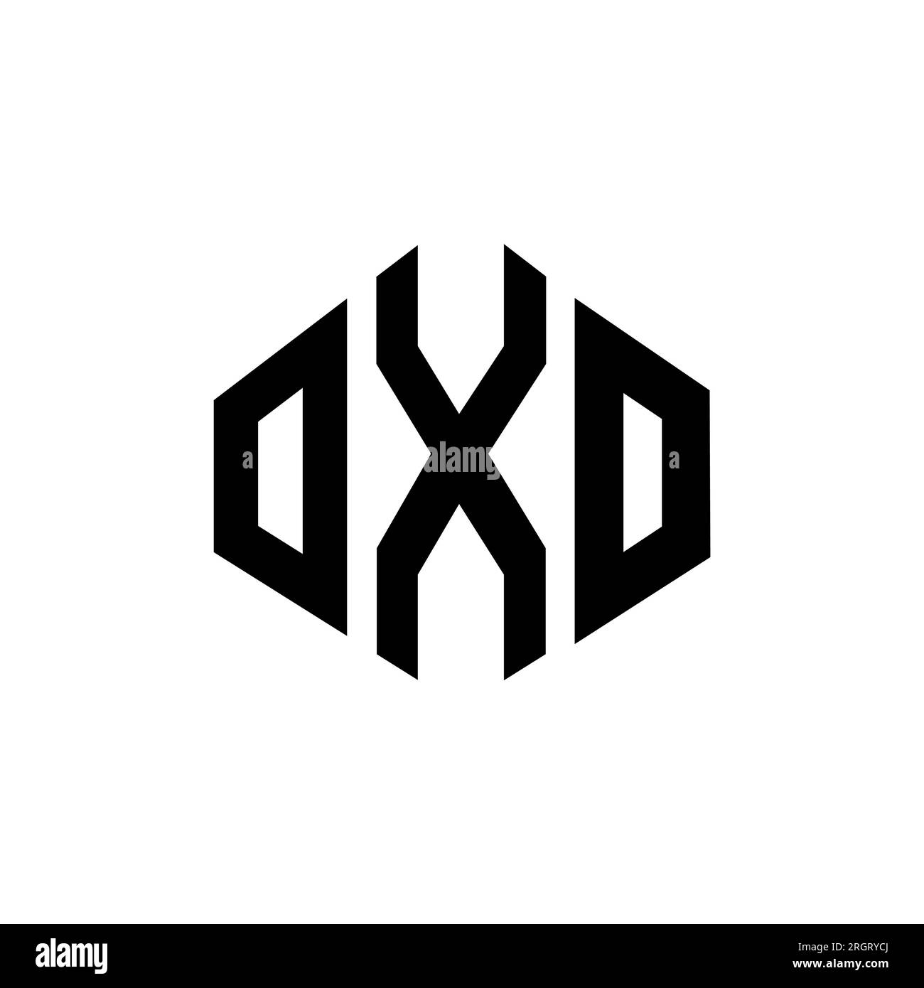 Oxo polygon Stock Vector Images - Alamy