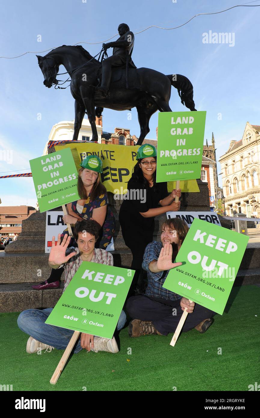 Midlands Oxfam highlighting the problems of land grabbing in ...