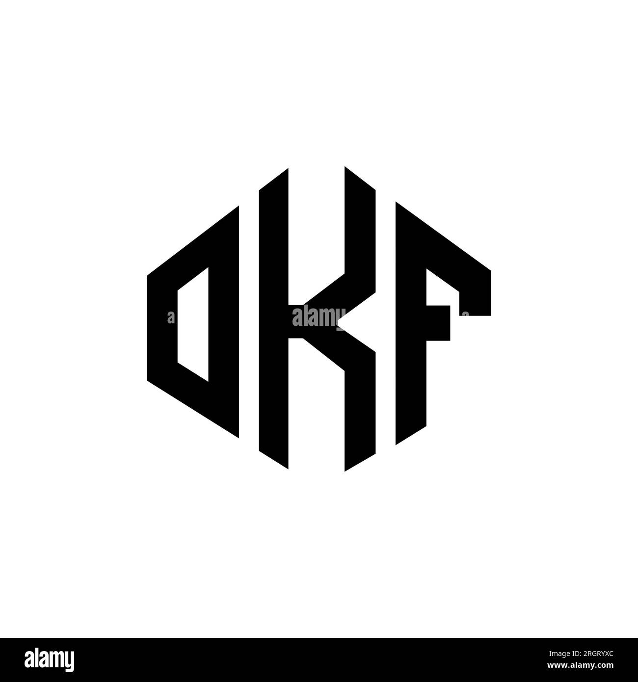 Okf logo design hi-res stock photography and images - Alamy