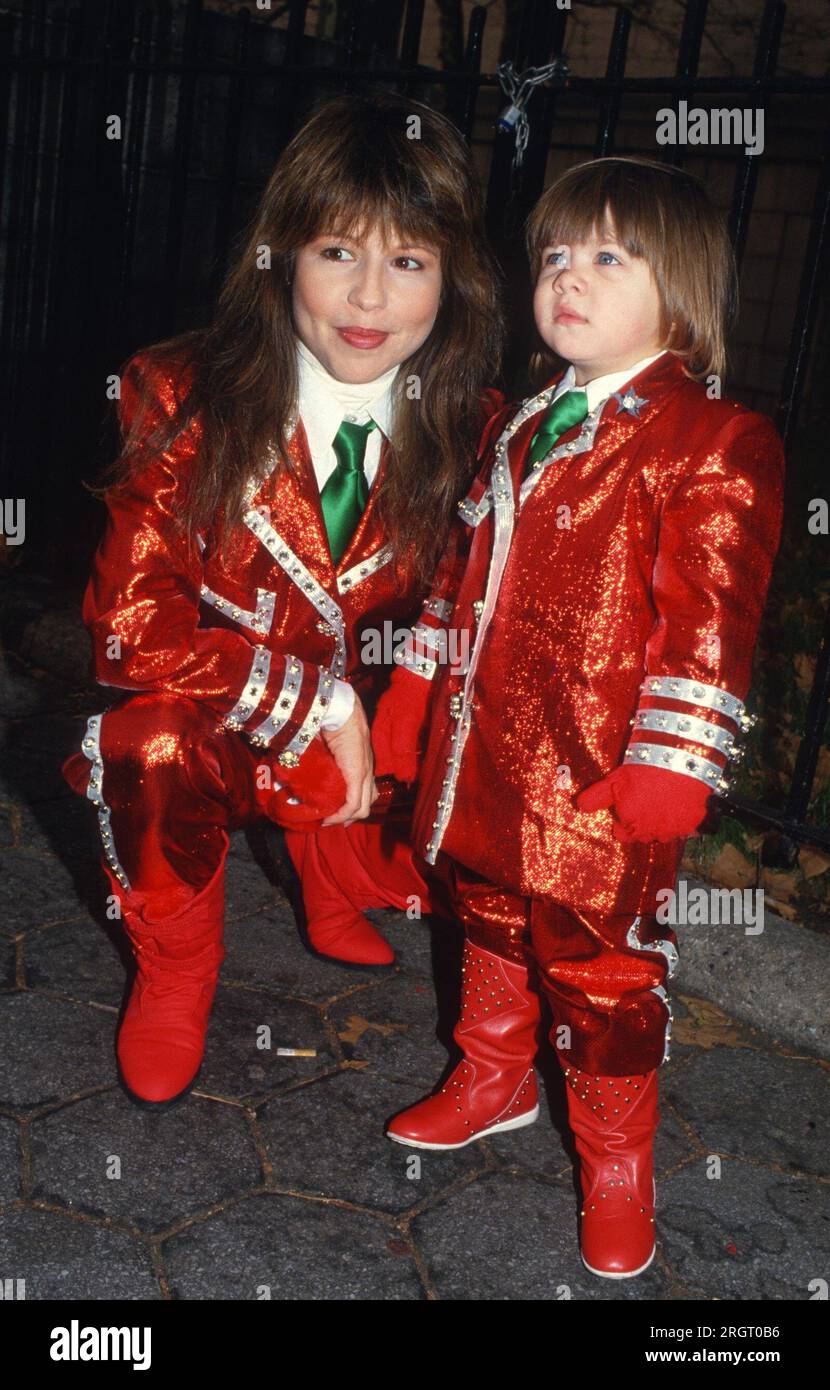 1990 Pia Zadora Kristofer son John Barrett/PHOTOlink.net Stock Photo ...
