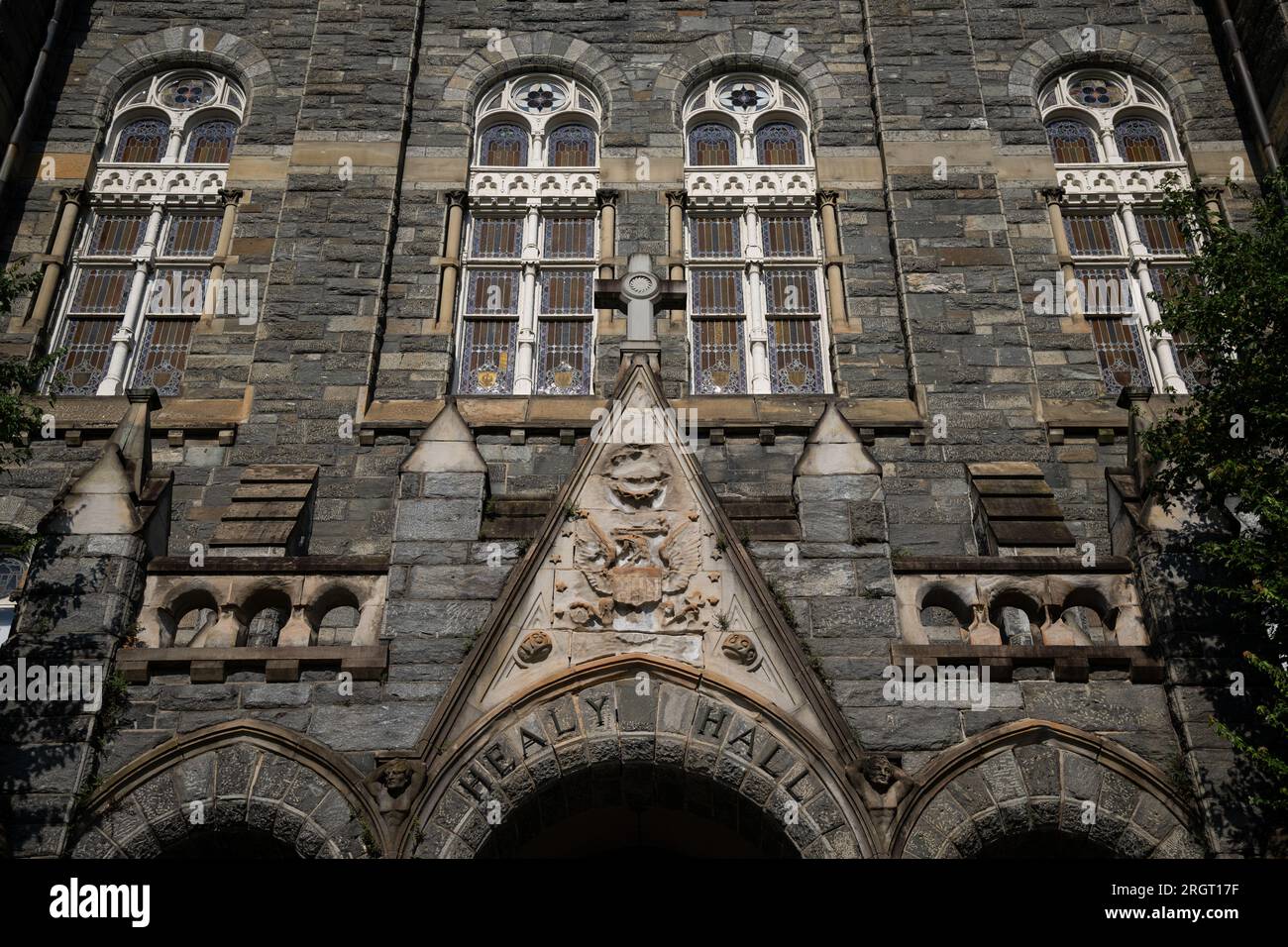 Healy hall georgetown hi-res stock photography and images - Alamy