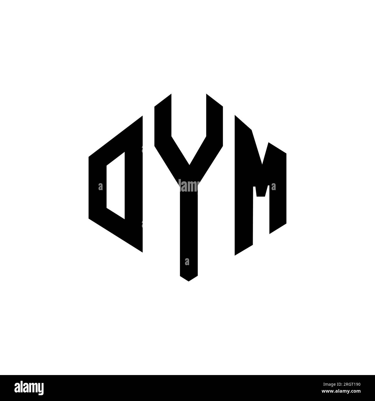 Oym hexagon Stock Vector Images - Alamy