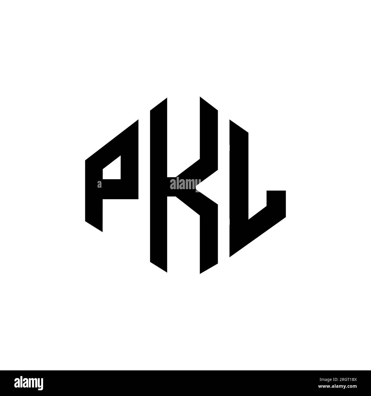 Pkl Letter Logo Design With Polygon Shape Pkl Polygon And Cube Shape Logo Design Pkl Hexagon
