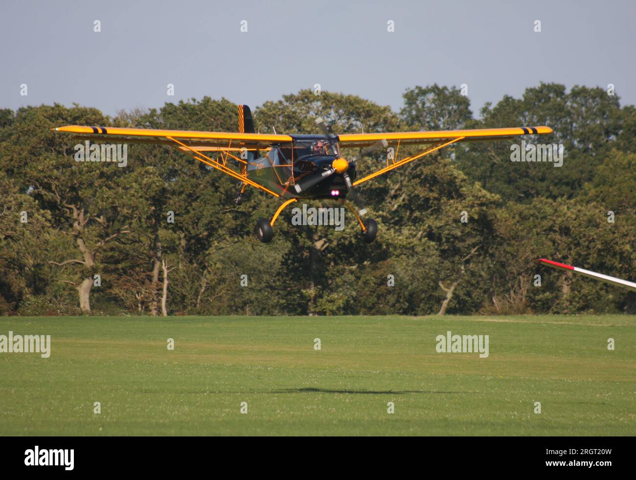 The Aeropro Eurofox 2K glider tug operated by East Sussex Gliding Club ...