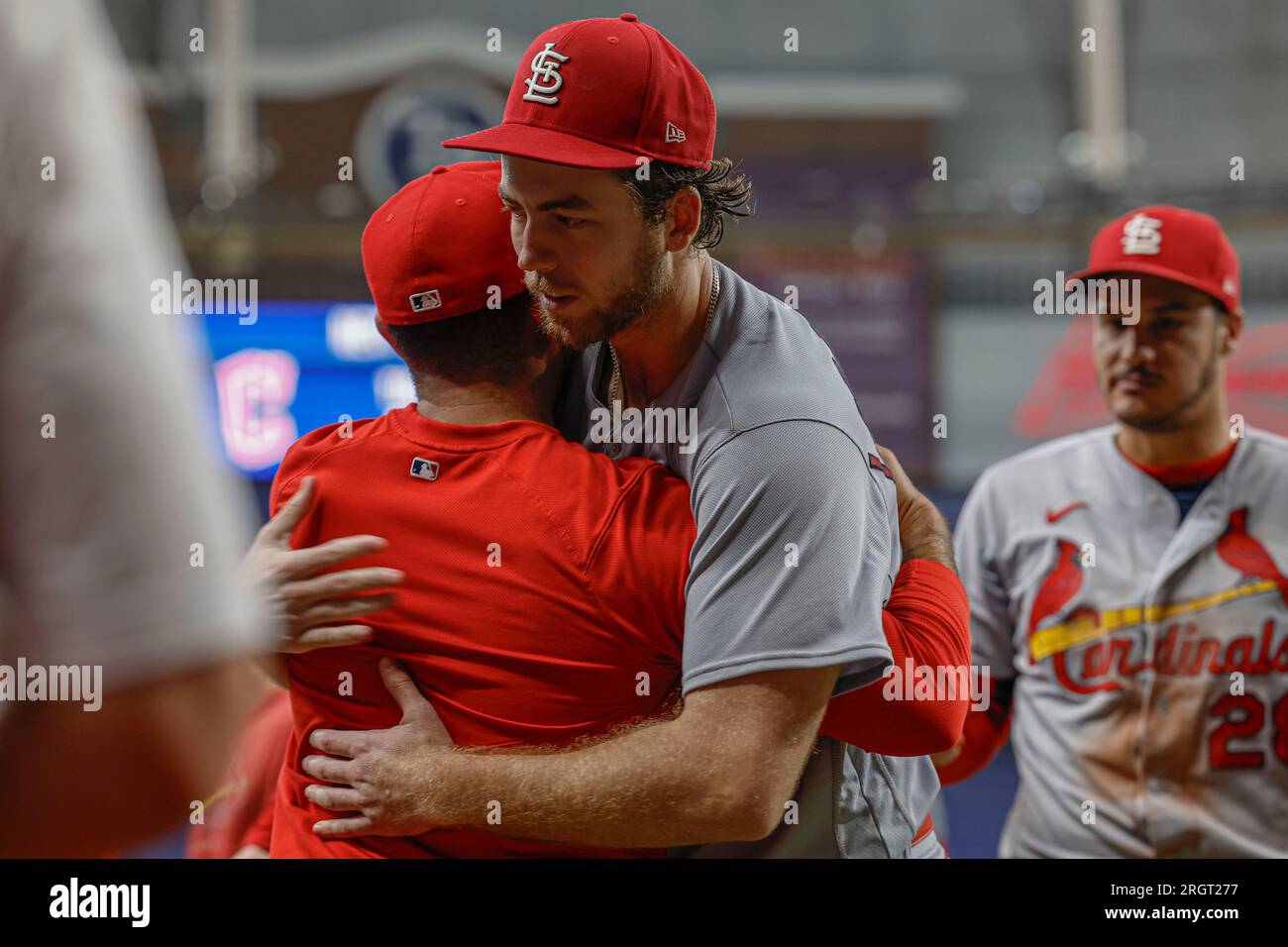 St. Petersburg, FL USA; St. Louis Cardinals starting pitcher Matthew ...