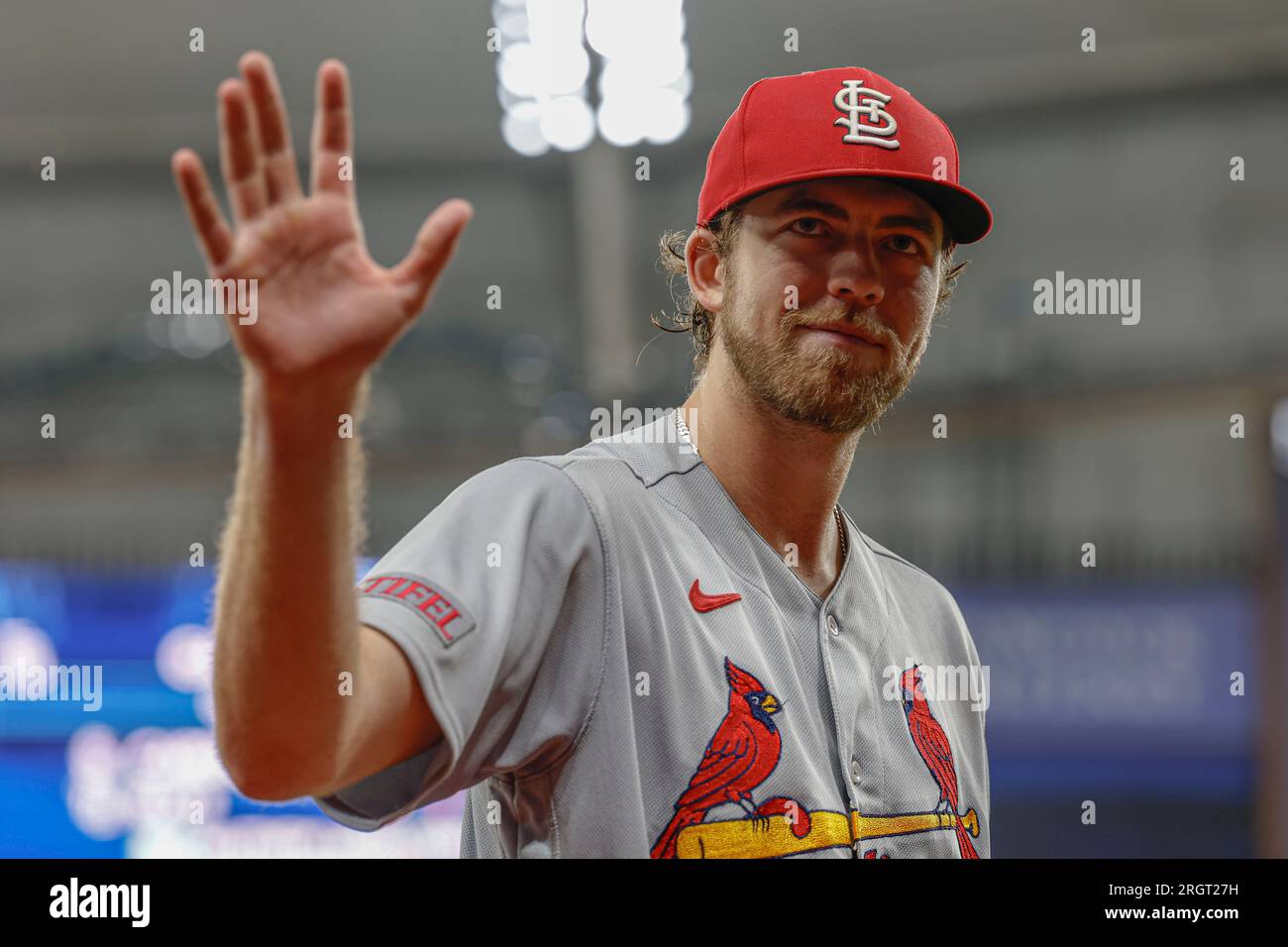 St. Petersburg, FL USA; St. Louis Cardinals starting pitcher Matthew ...