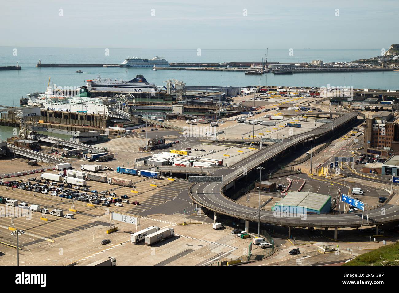 Dover Docks Kent UK Stock Photo - Alamy