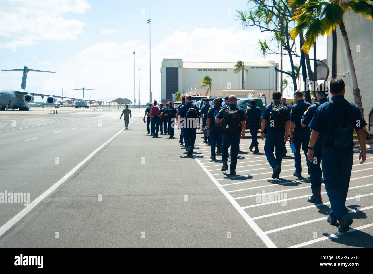 Honolulu, Hawaii, USA. 10th Aug, 2023. Honolulu Fire Department ...