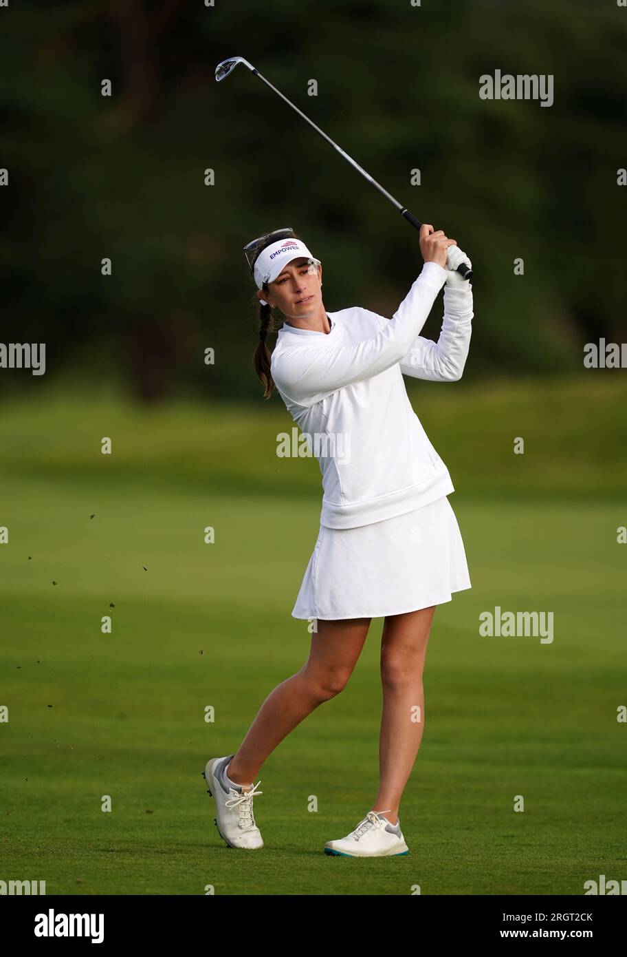 Cheyenne Knight of USA on the 18th fairway during day two of the 2023 ...