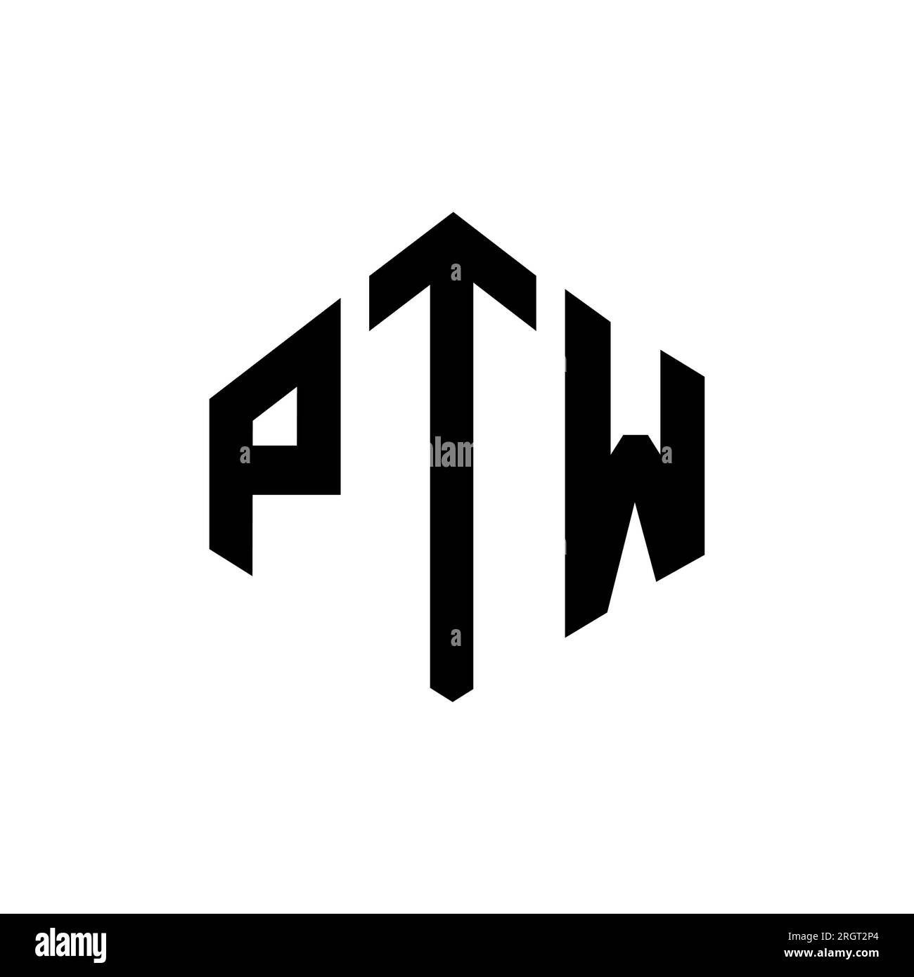 Ptw logo design Cut Out Stock Images & Pictures - Alamy