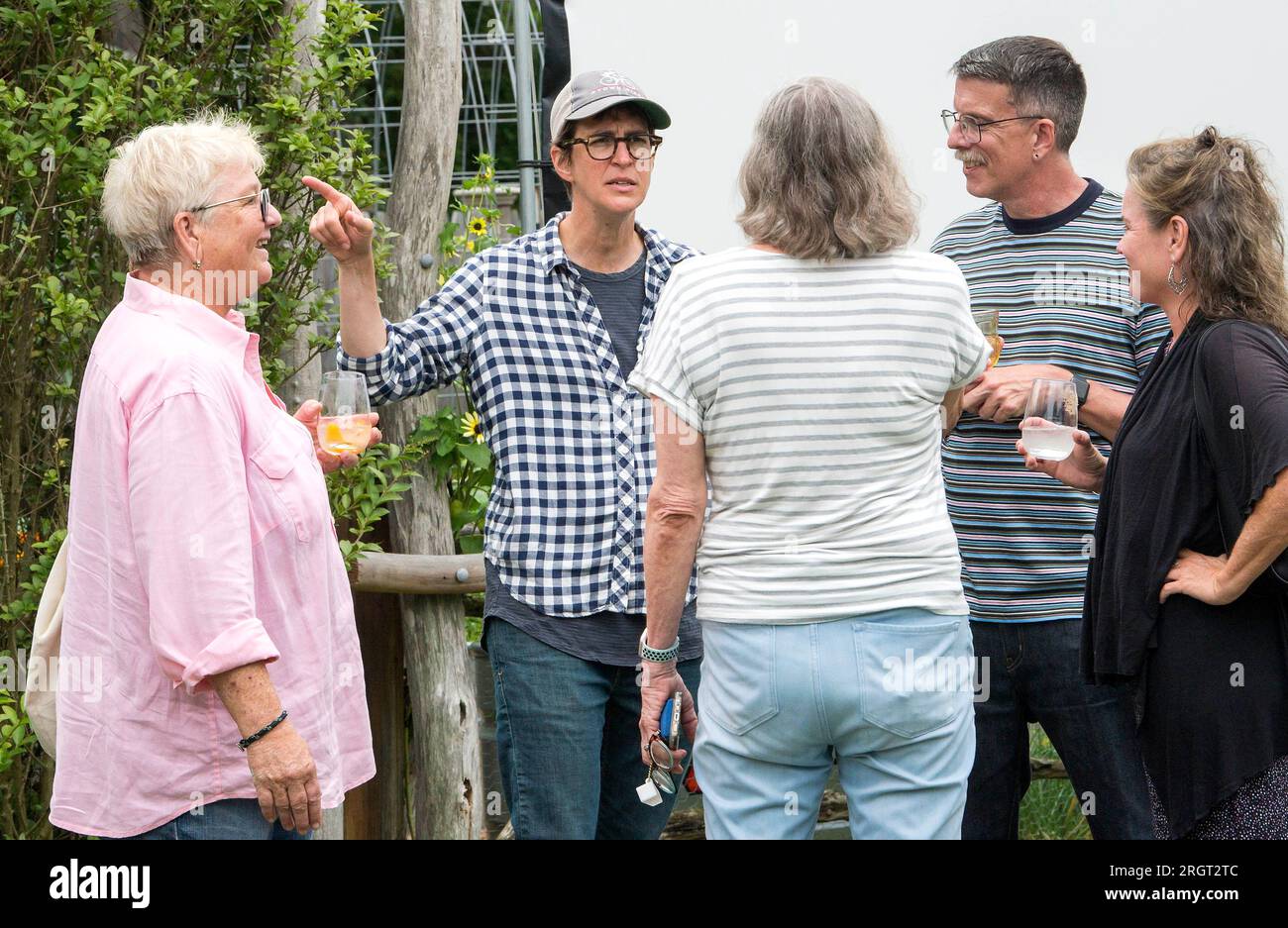 August 10, 2023 - Provincetown, Massachusetts, USA - MSNBC anchor ...