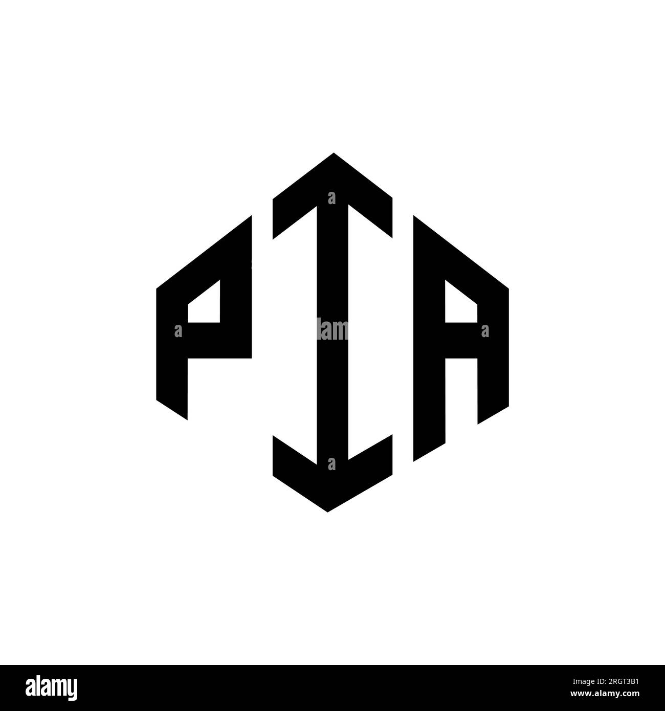 Pia hexagon Stock Vector Images - Alamy