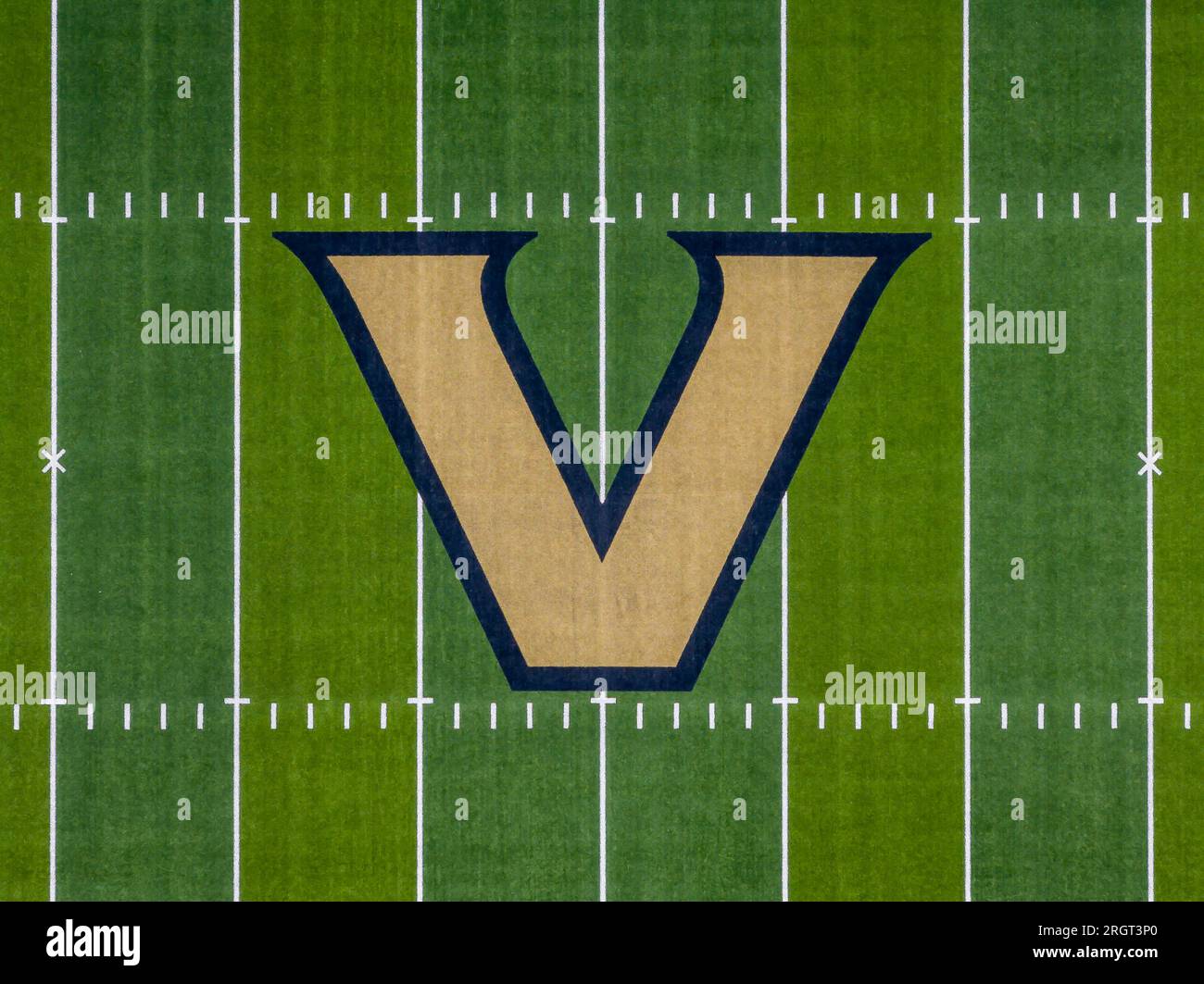 Nashville, TN, USA. 8th Aug, 2023. Aerial view of First Bank Stadium on ...