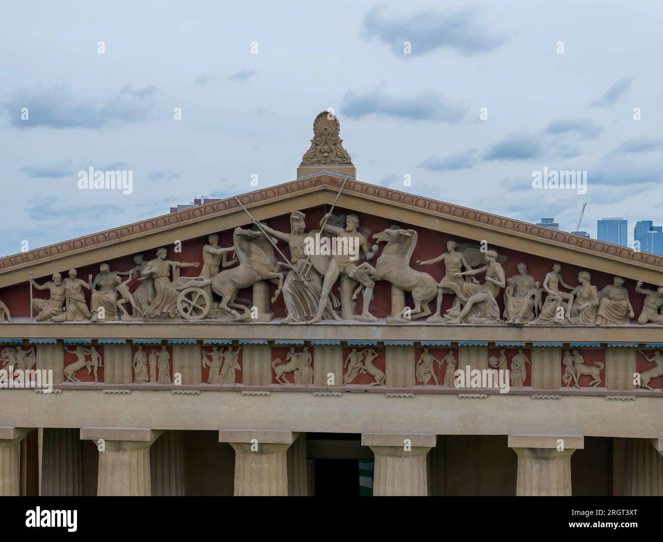 Granite columns replica parthenon in hi-res stock photography and ...
