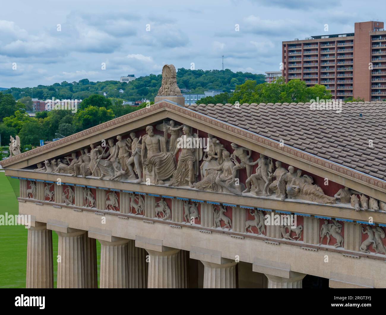 Granite columns replica parthenon in hi-res stock photography and ...