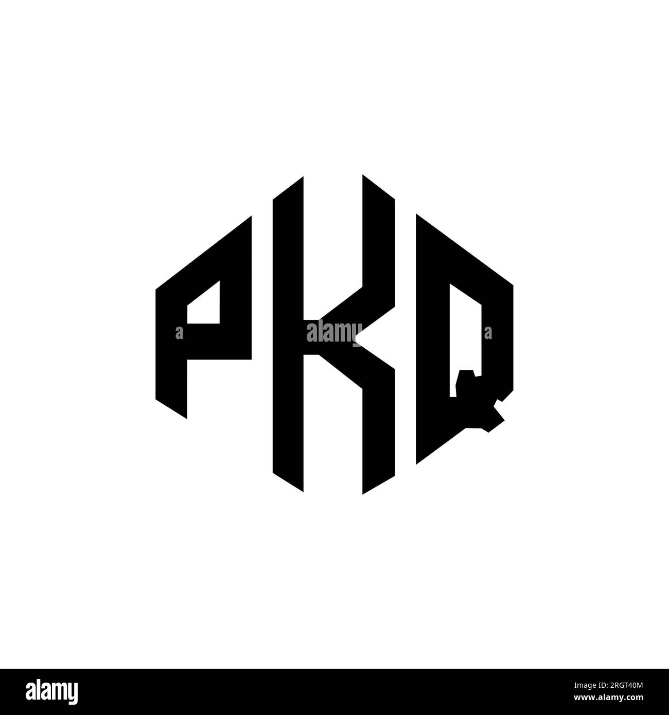 Pkq letter Stock Vector Images - Alamy