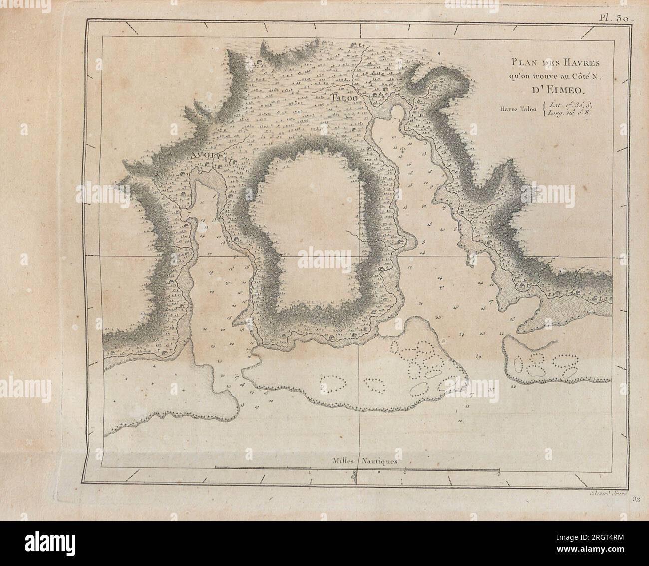 Maps and Figures of Cook's Third Voyage, T.1, 1785 Stock Photo - Alamy