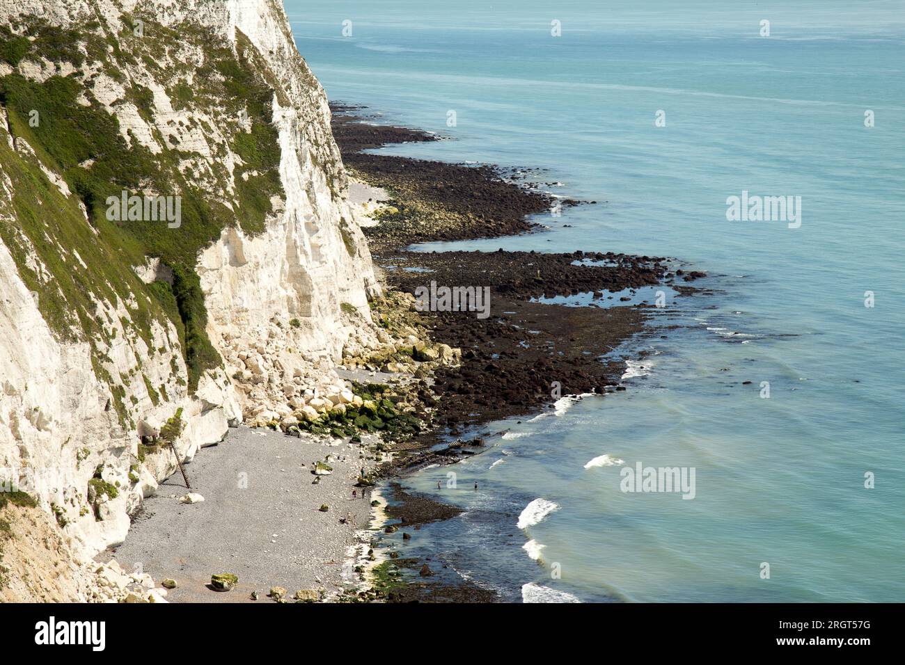 White Cliffs Dover Kent Stock Photo - Alamy