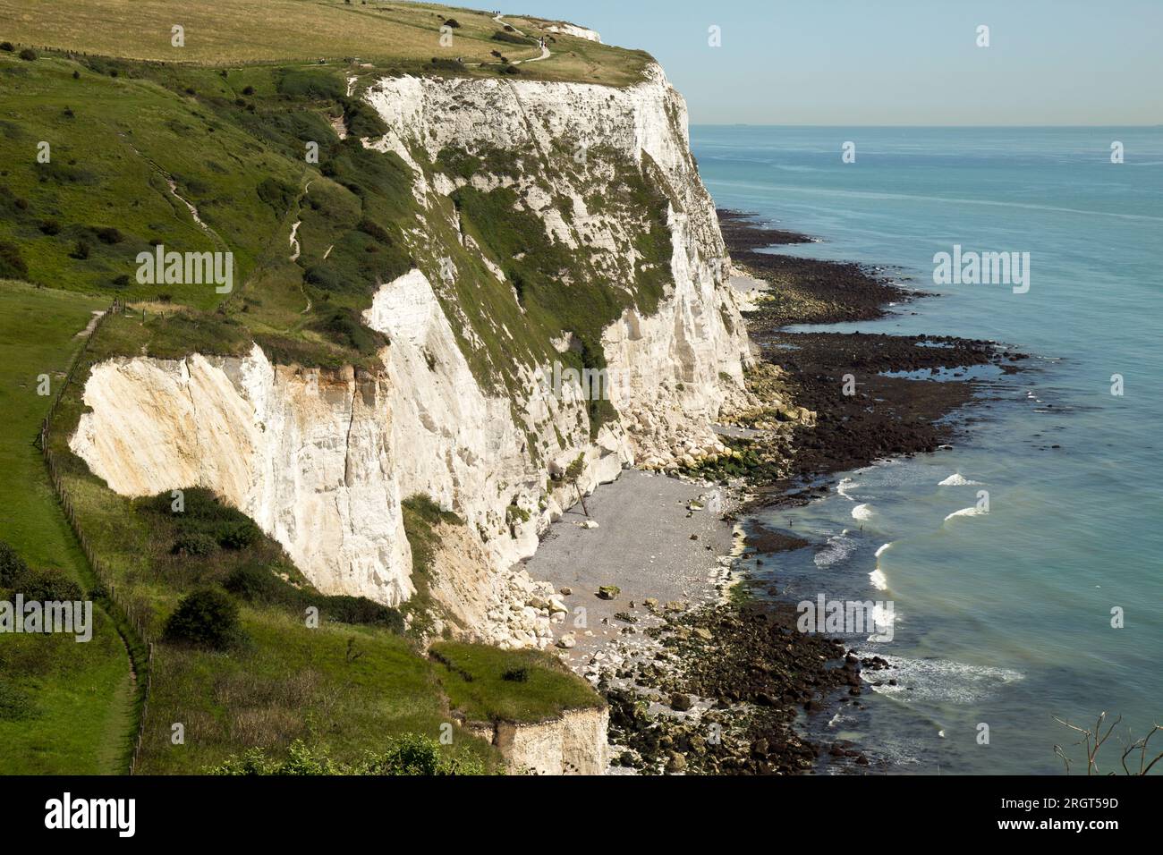 White Cliffs Dover Kent Stock Photo - Alamy