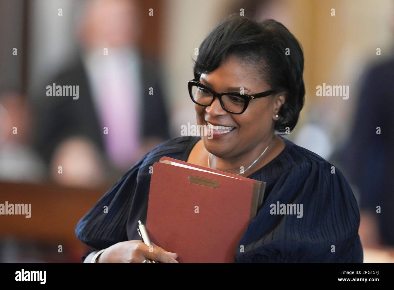 Black female lawmaker hi-res stock photography and images - Alamy