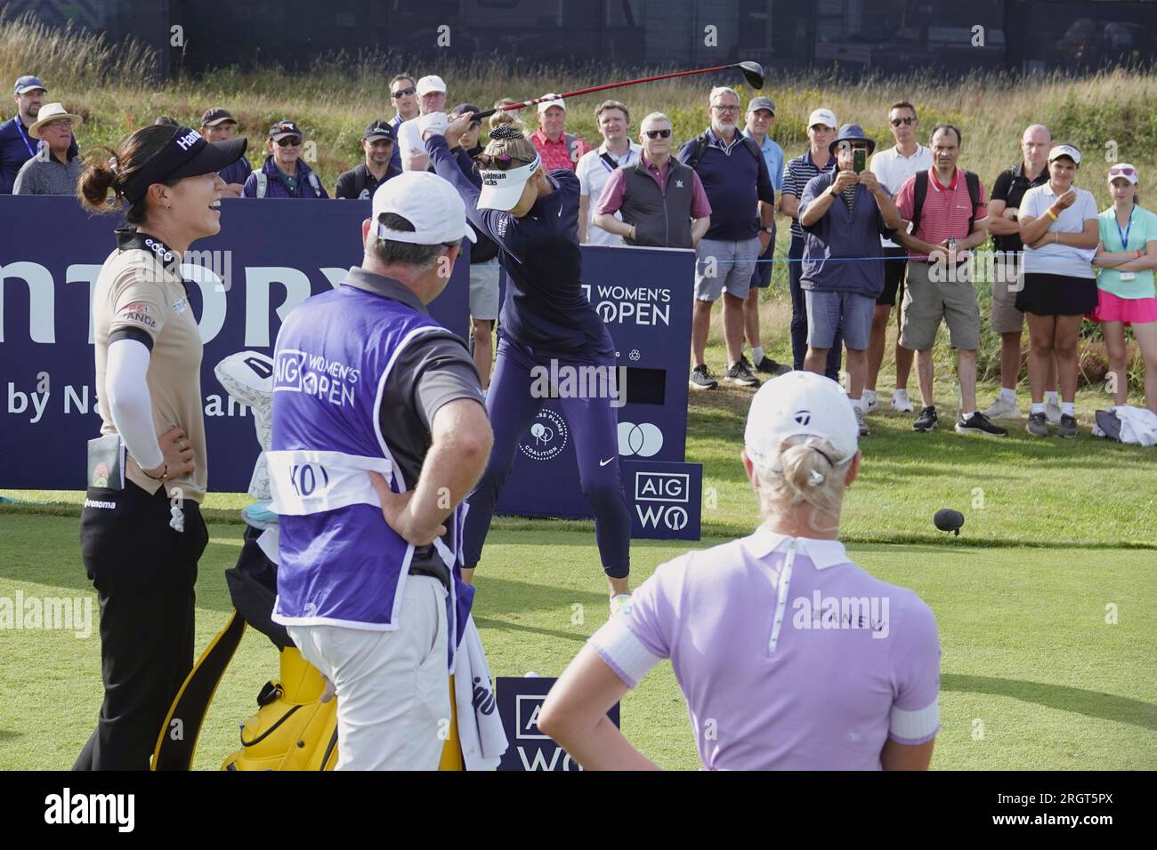 Walton on the Hill, Surrey, UK. 11th August, 2023 The AIG Women’s Open ...