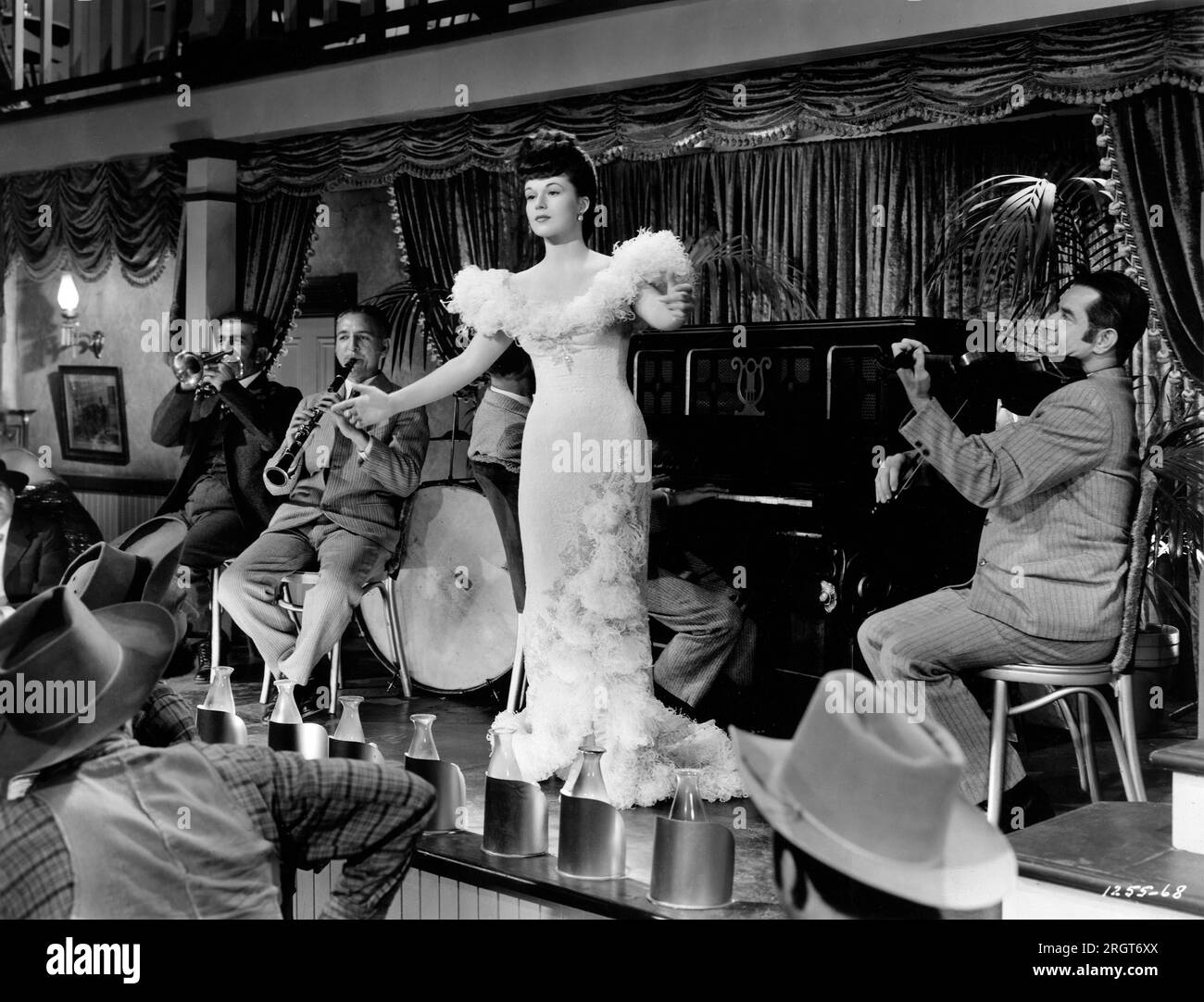 Patricia Dane, on-set of the Film, "Northwest Rangers", MGM, 1942 Stock ...